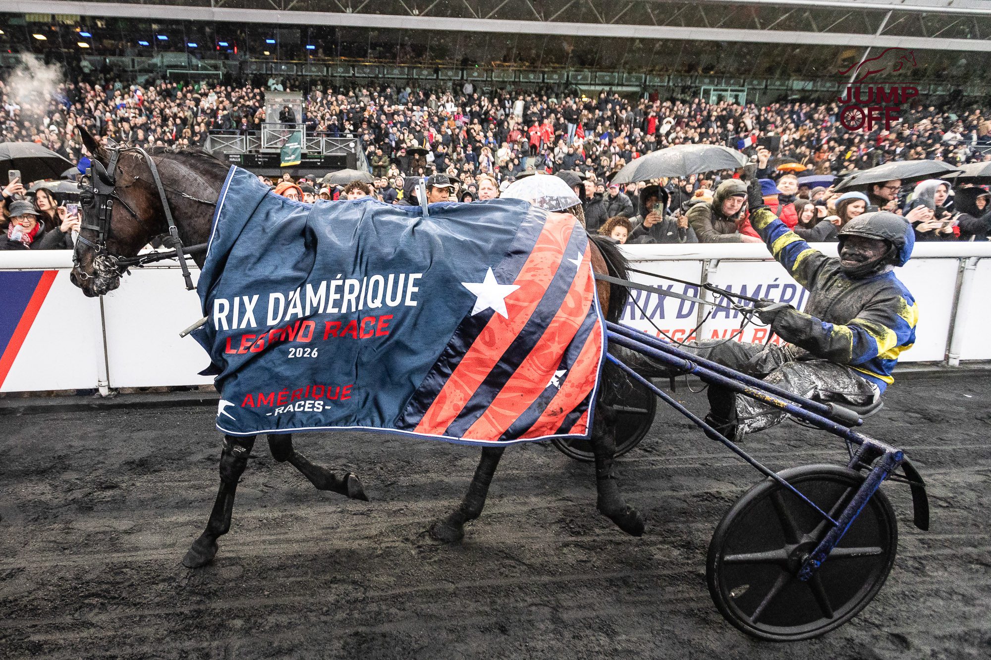 Sixième prix d'Amérique pour Franck Nivard ! | Jump Off